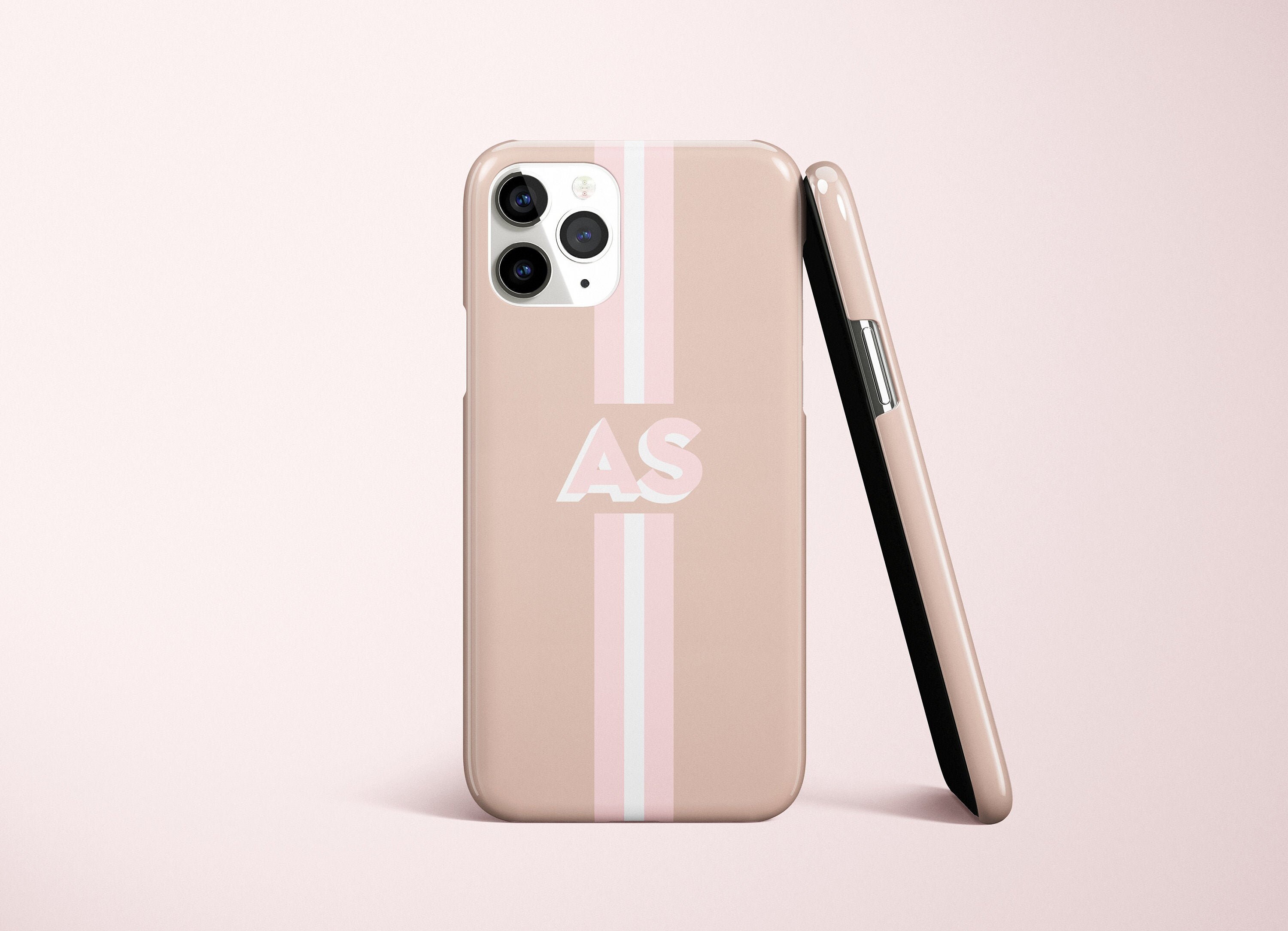 Personalized Initial Iphone Case Custom Monogram Nude Iphone - Etsy