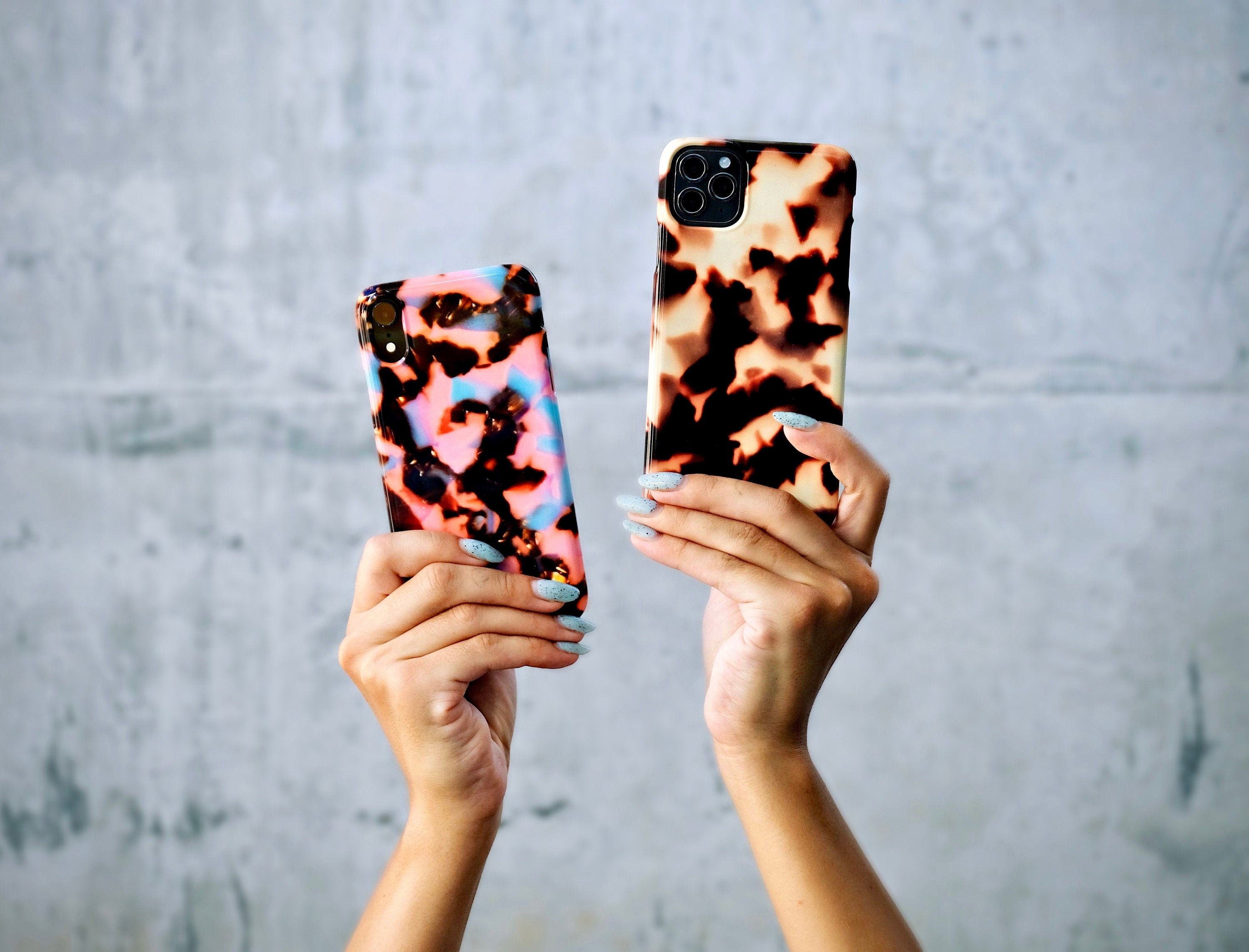 Pink Tortoise Shell Vintage Trending Pattern Iphone Case - Etsy