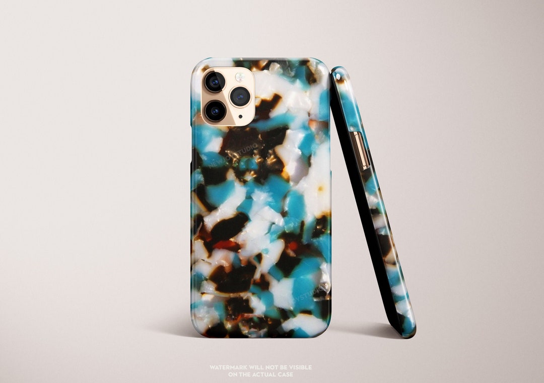 Tortoise Shell Vintage Turquoise Pattern Case iPhone 11 Pro Max Case ...