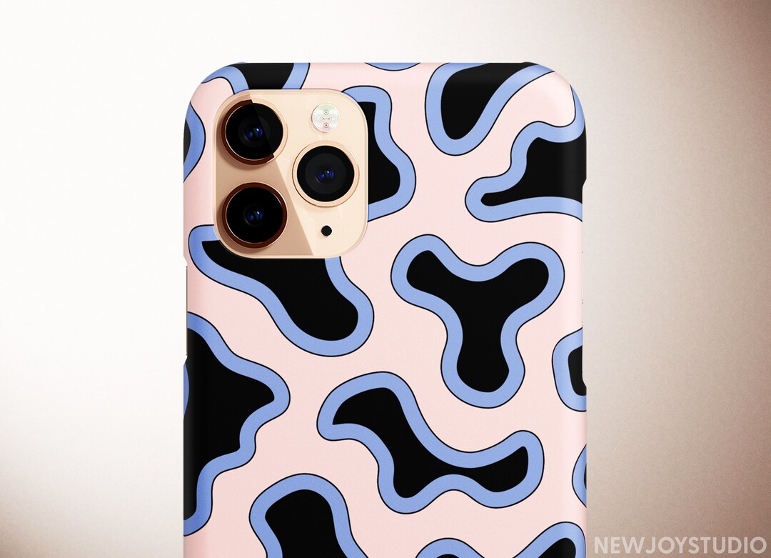 Squiggly Blobs iPhone 14 Pro Max Case, Abstract iPhone 13 Pro Case ...