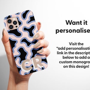 Squiggly Blobs iPhone 14 Pro Max Case, Abstract iPhone 13 Pro Case ...