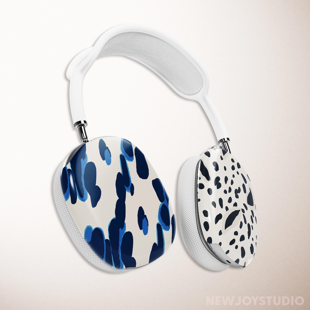 Airpods Max Case Cute, Classy Designer Airpods Max Case, Parisian Dots ...