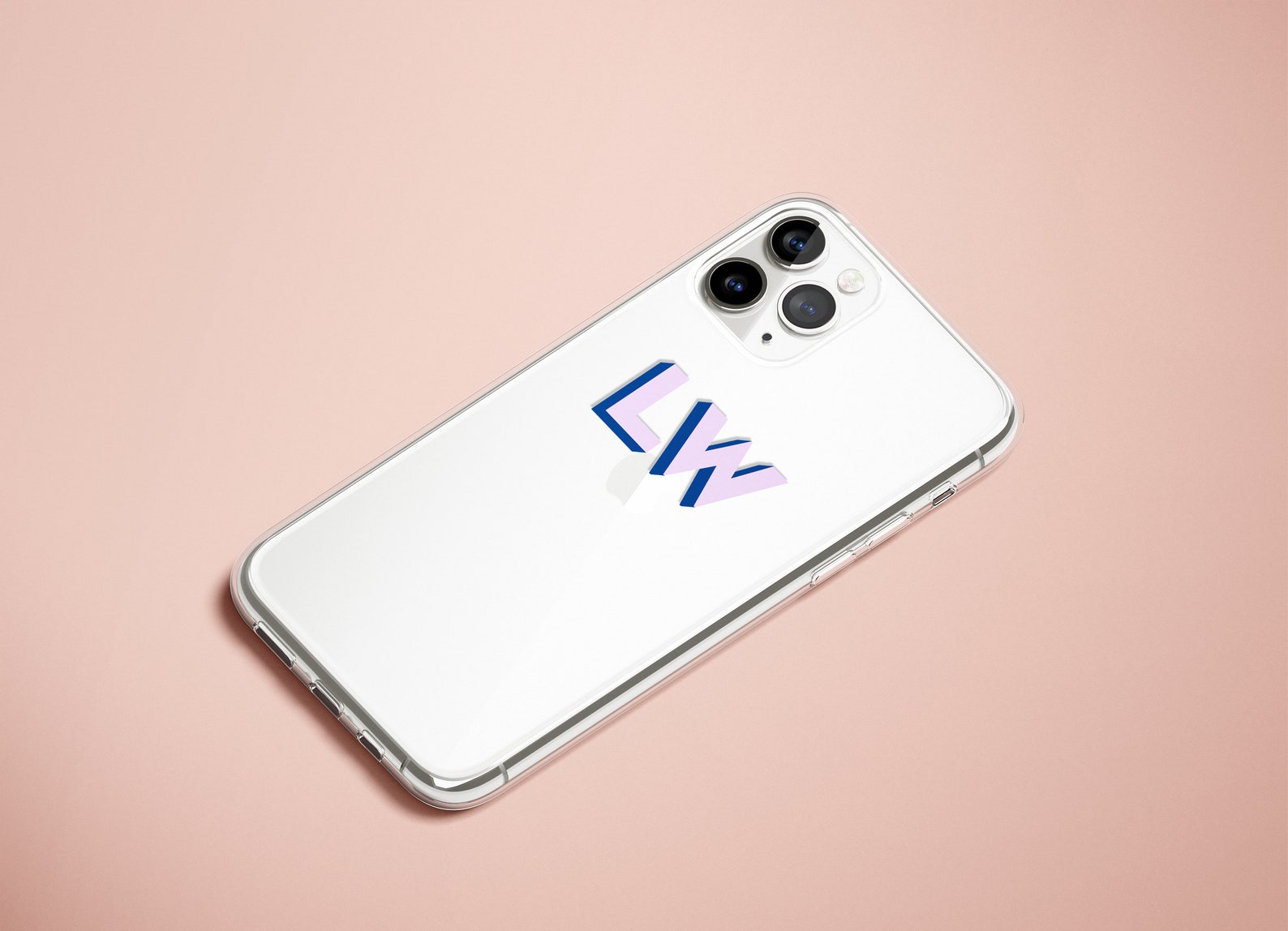 Personalised Drop Shadow Initial Phone Case Monogram Iphone | Etsy