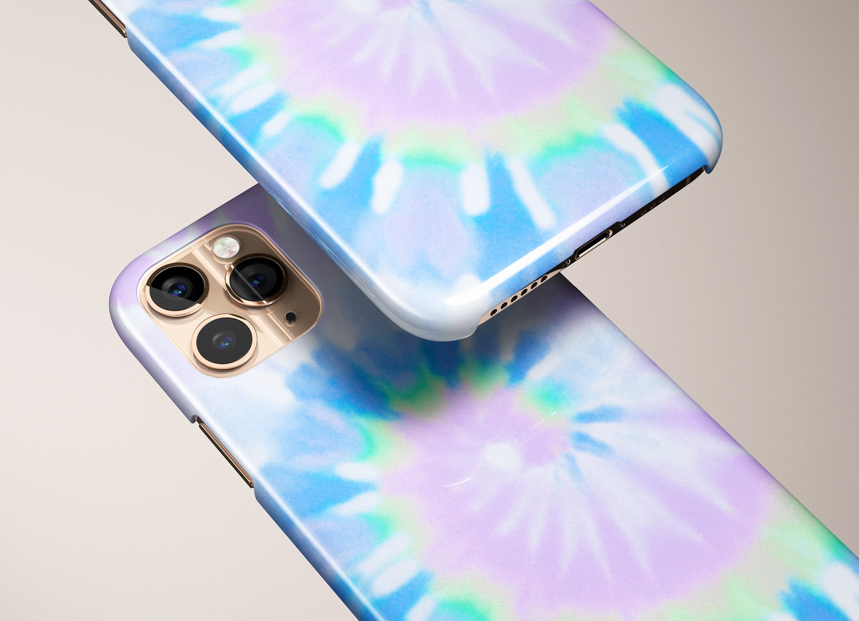 Tie Dye Phone Case Retro Rainbow Tie Dye Iphone Case Pastel - Etsy