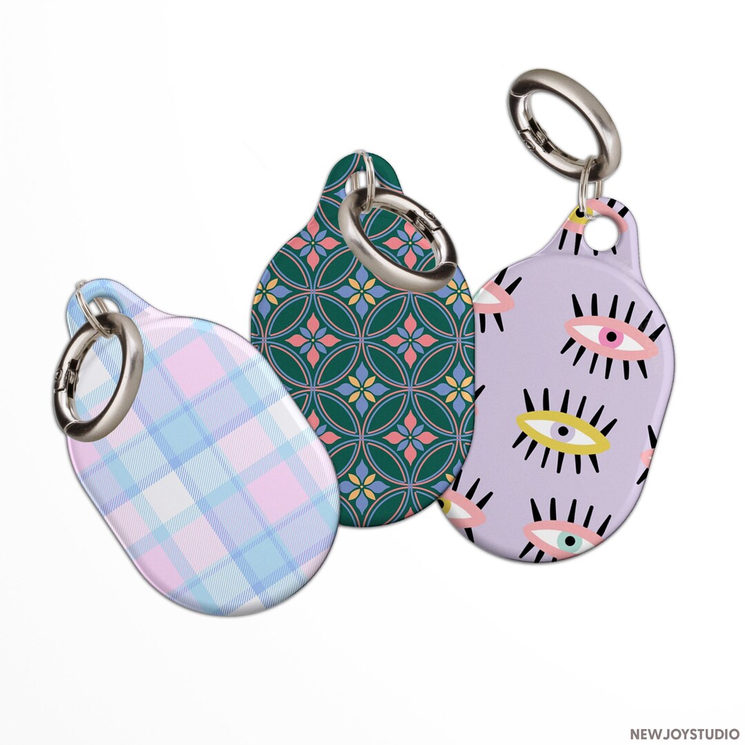 Fall Aesthetic Apple AirTag Case With Carabiner Keychain, Designer ...