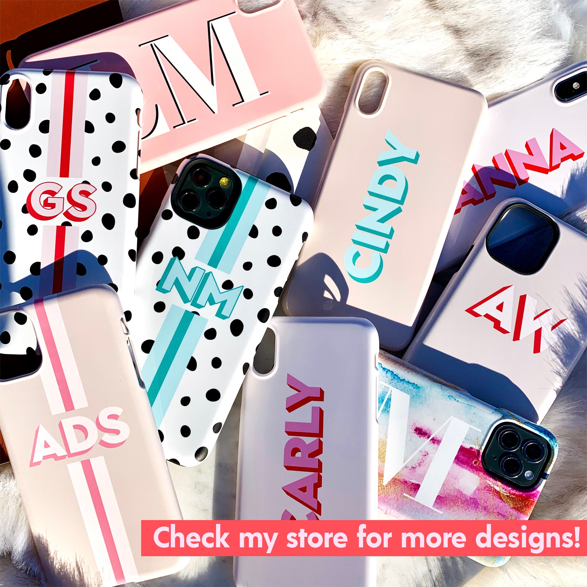 Name Iphone Case Iphone 11 Case Monogram Iphone Case | Etsy