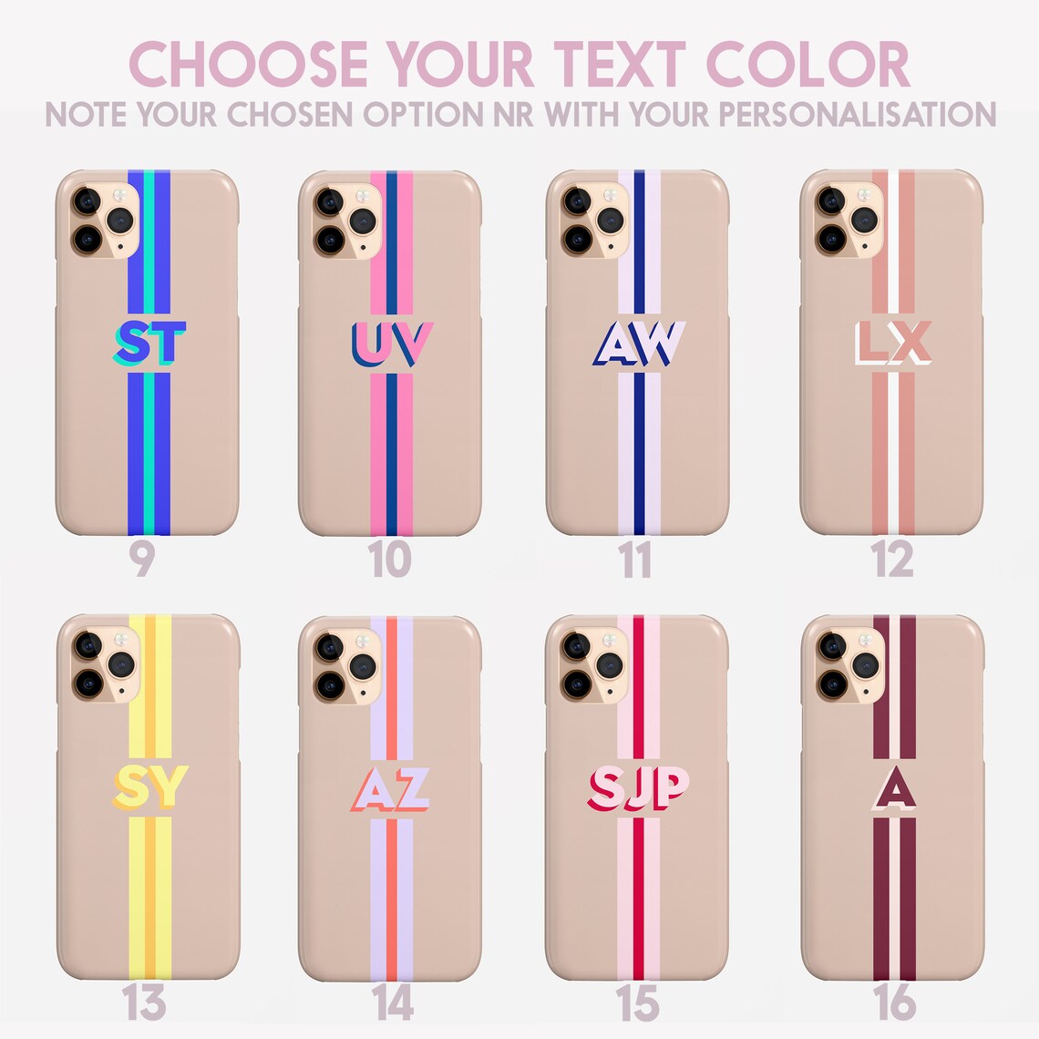 Personalized Initial Iphone Case Custom Monogram Nude Iphone - Etsy