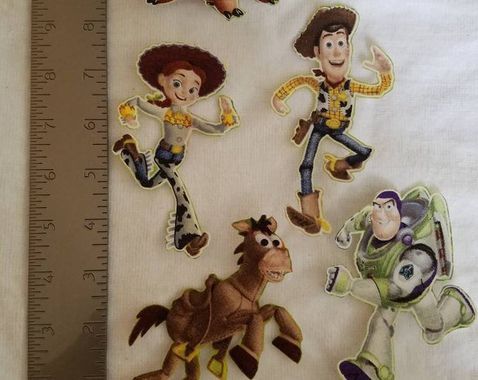 Toy Story Iron on Appliques - Etsy