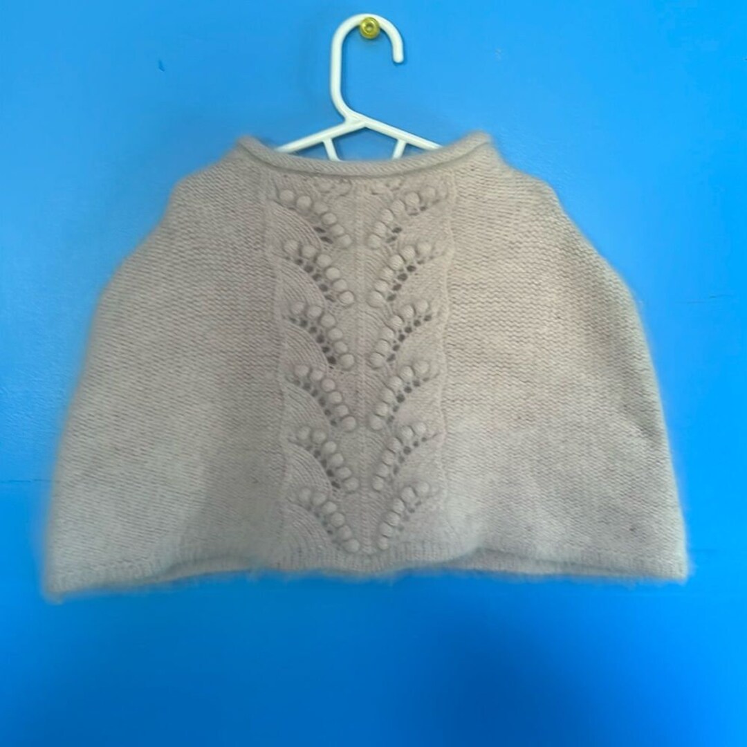 Poncho Beth Bowley Lavender Angora Size Large - Etsy