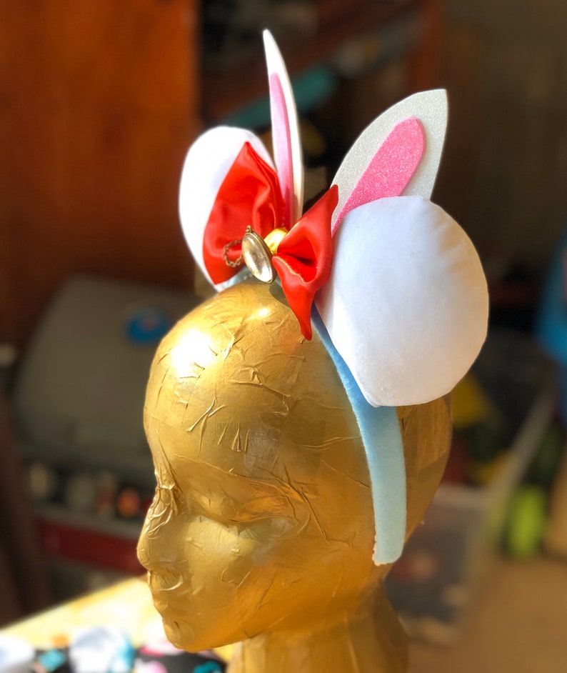 Alice in Wonderland Rabbit Inspired Mouse Ears. - Etsy
