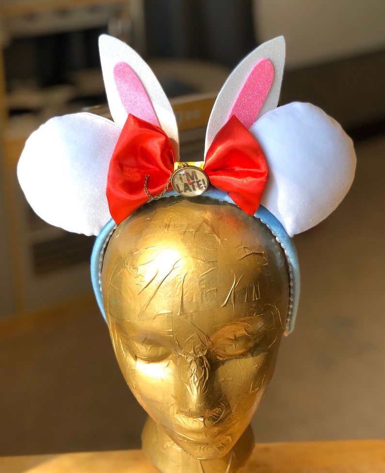 Alice in Wonderland Rabbit Inspired Mouse Ears. - Etsy