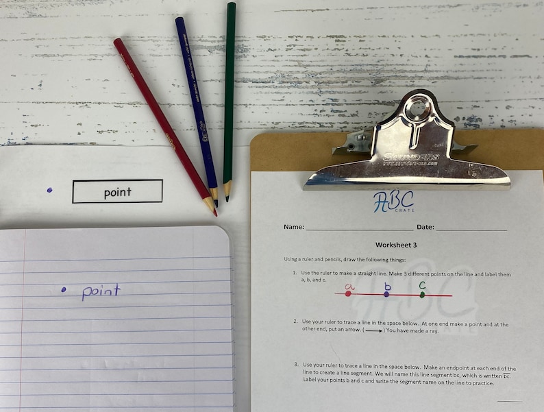 All About Lines Geometry Kit - Etsy