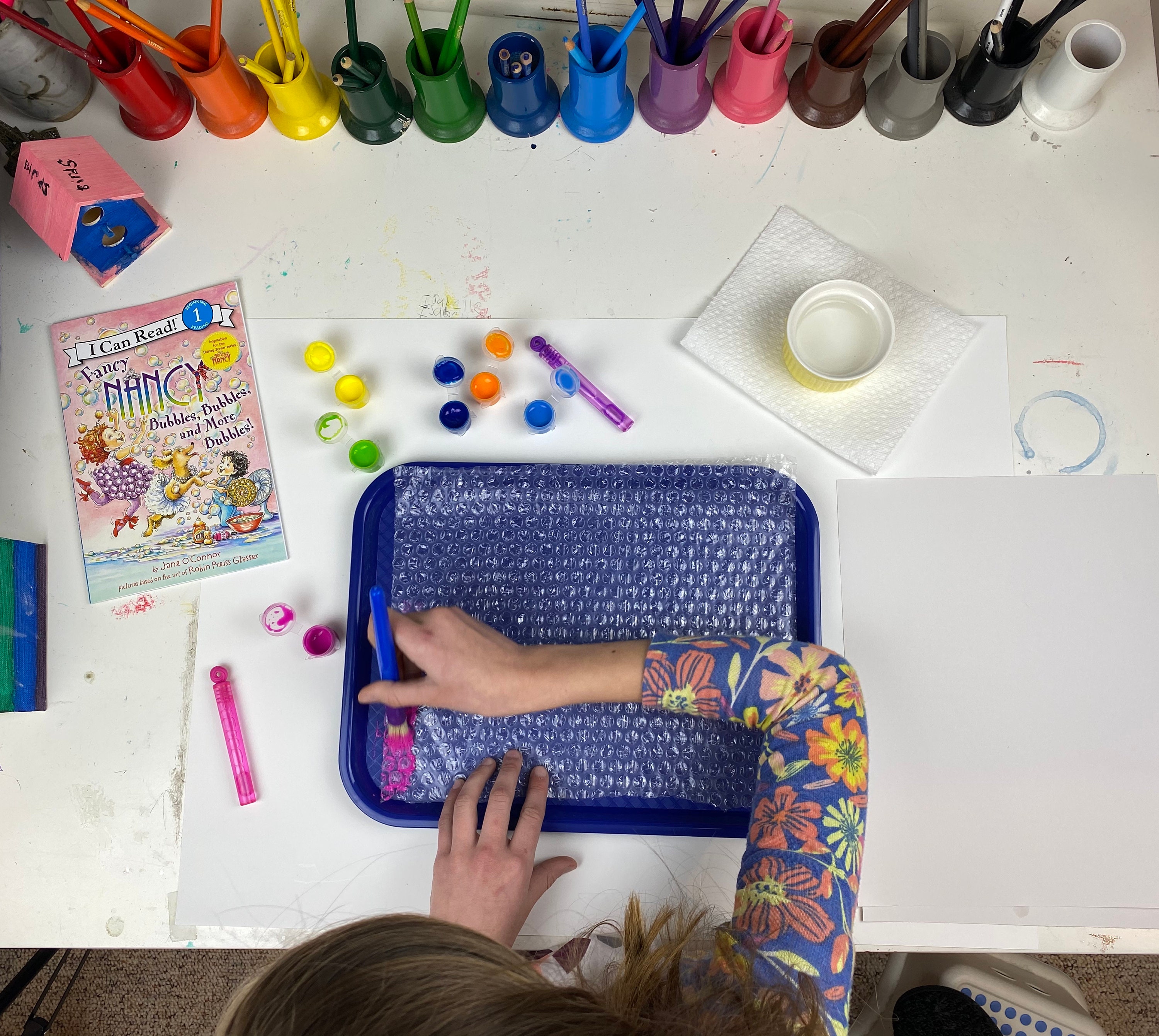 Bubbles Painting Kit - Etsy