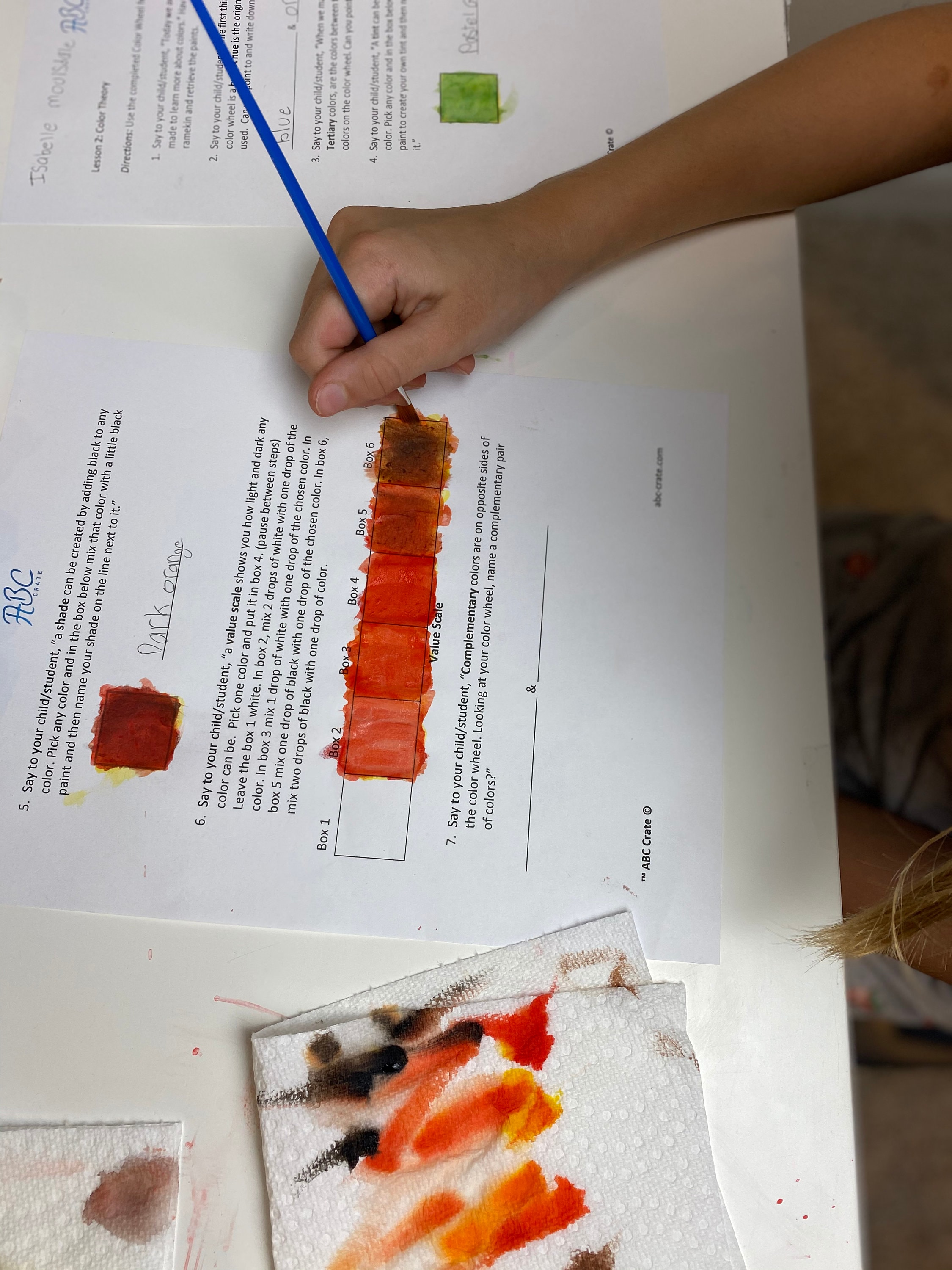 Color Theory Art Kit - Etsy