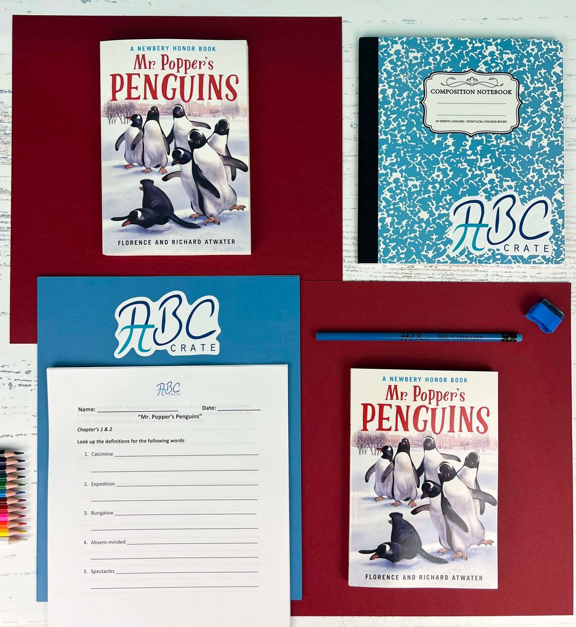 Mr. Popper’s Penguins Literature Unit - Etsy