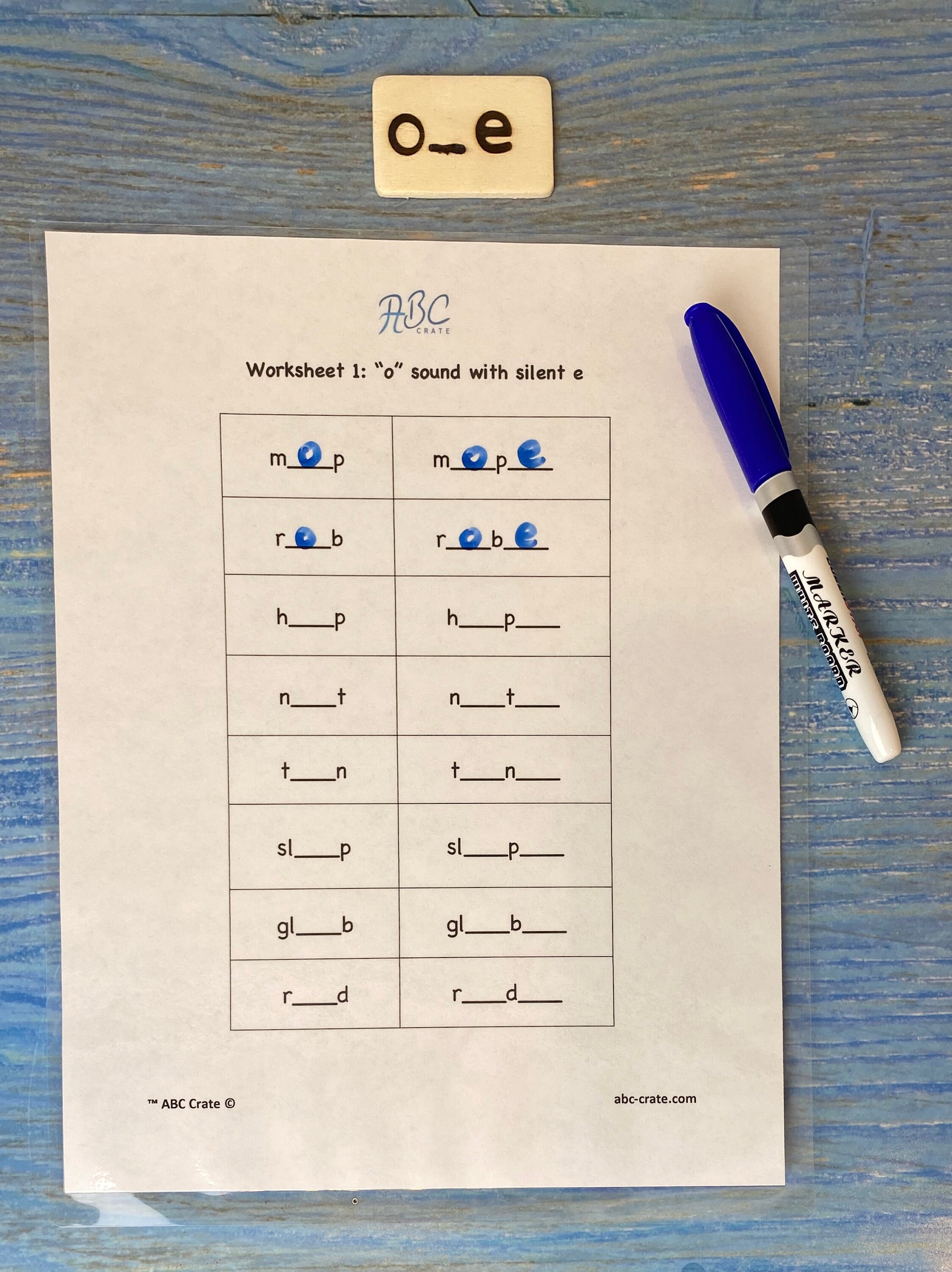 Phonograms Kit 2: “o” Sounds- Ow, Oe, Oa, Long “o”, and O With Silent E ...