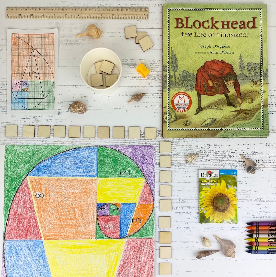 Fibonacci Art and Math Kit - Etsy