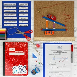 All About Lines Geometry Kit - Etsy