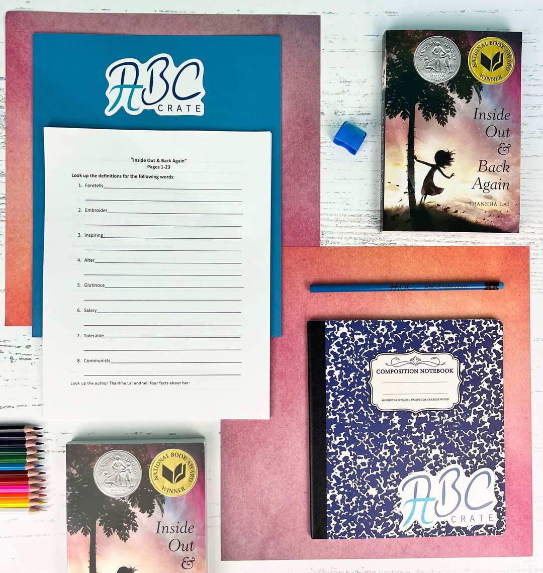Inside Out & Back Again Literature Unit - Etsy