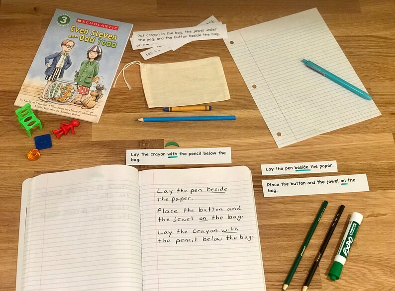 Grammar Kit 2: Verbs Adverbs and Prepositions - Etsy