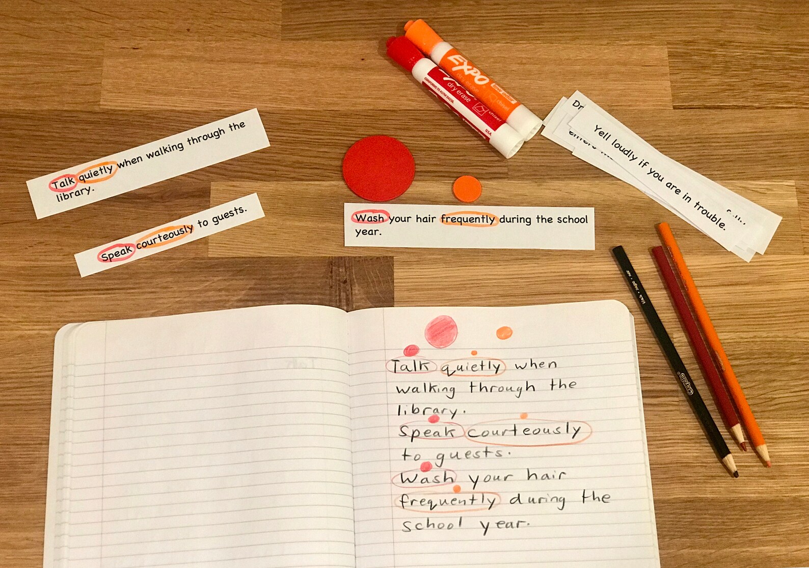 Grammar Kit 2: Verbs Adverbs and Prepositions | Etsy