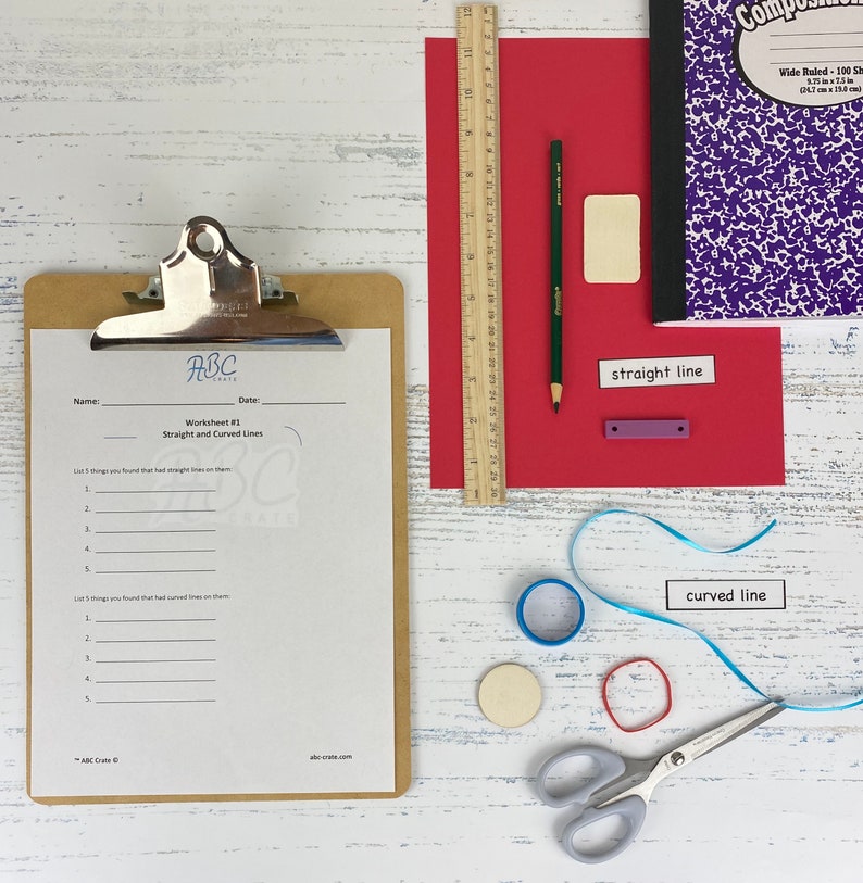 All About Lines Geometry Kit - Etsy