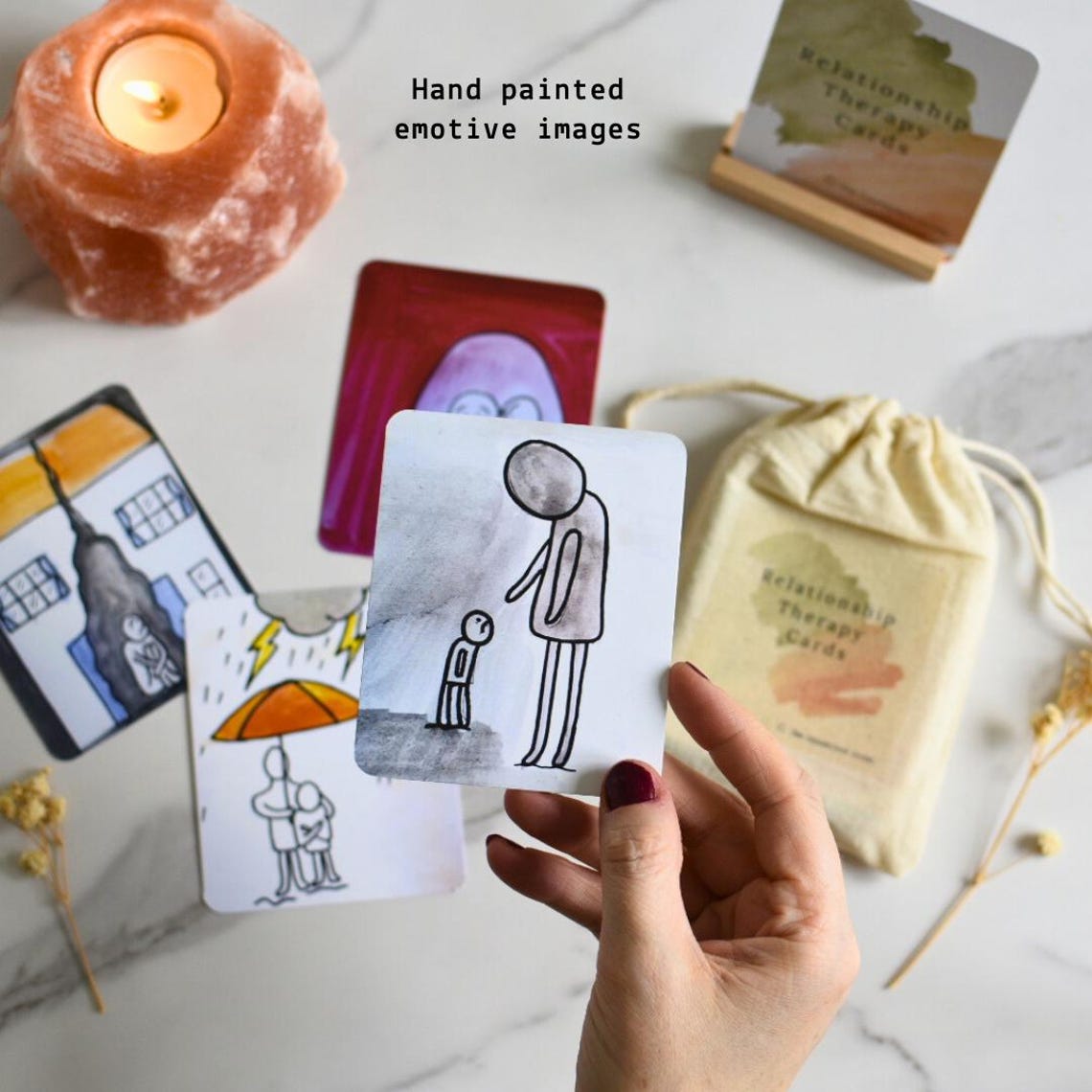 Relationship Therapy Cards Counselling Card Deck Creative Therapy ...