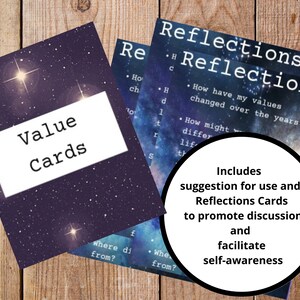 Value Cards, Counselling Resource, Core Values, Psychology, School ...
