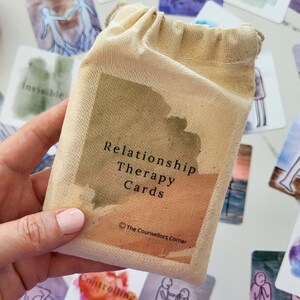 Relationship Therapy Cards Counselling Card Deck Creative Therapy ...