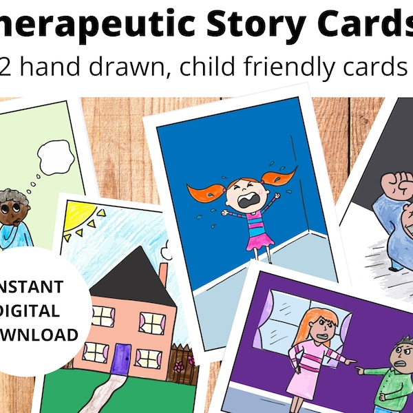 Story Flash Cards - Etsy