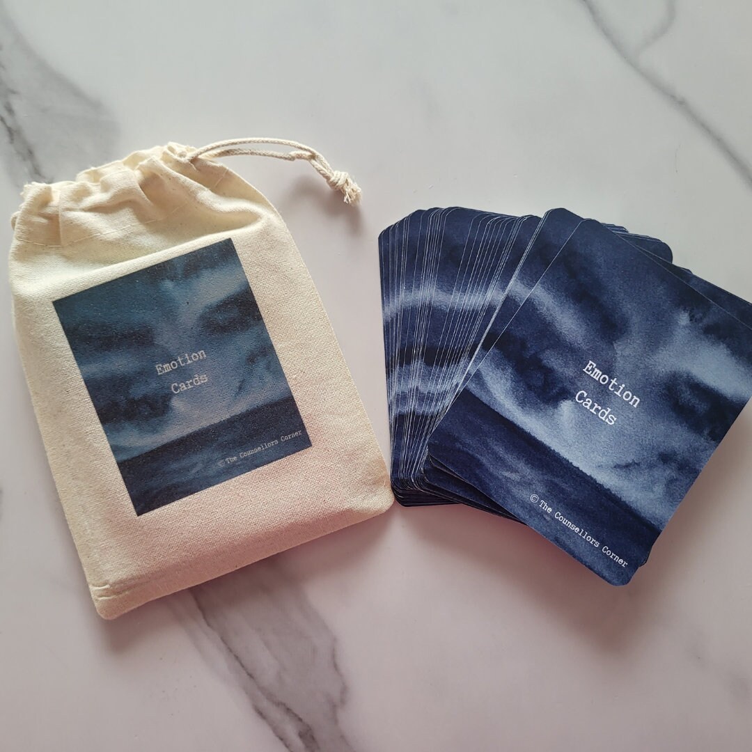 Emotion Cards, Therapy Cards - Etsy