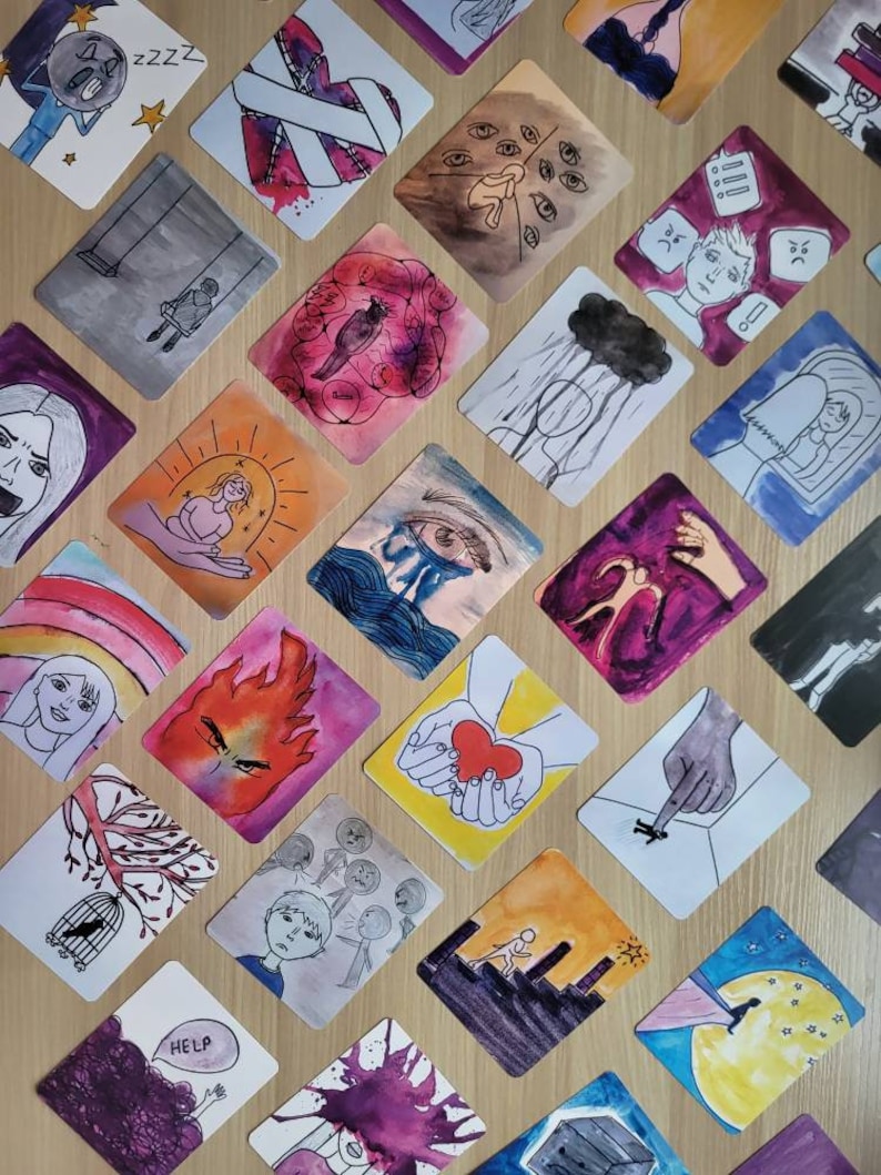 32 Adolescent Emotion Cards Teen Therapy Card Deck Emotions - Etsy ...