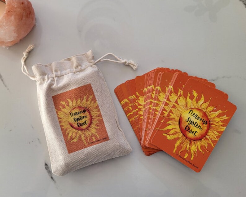 Nervous System Reset Card Deck - Etsy