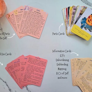 All Parts Welcome IFS Deck, Counselling Resources, Parts Work, Internal ...