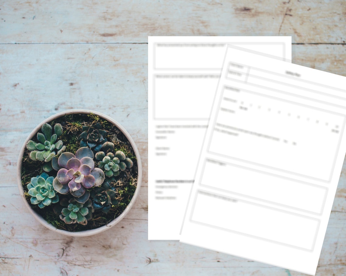 Therapist Paperwork Bundle- A4 Printable, Counsellors Notes ...