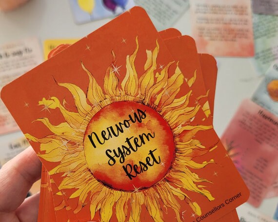 Nervous System Reset Card Deck - Etsy