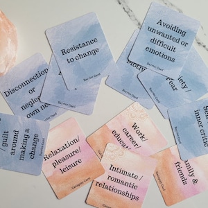 Value Cards Deck, Core Values Illustration Cards, Counselling Resource ...