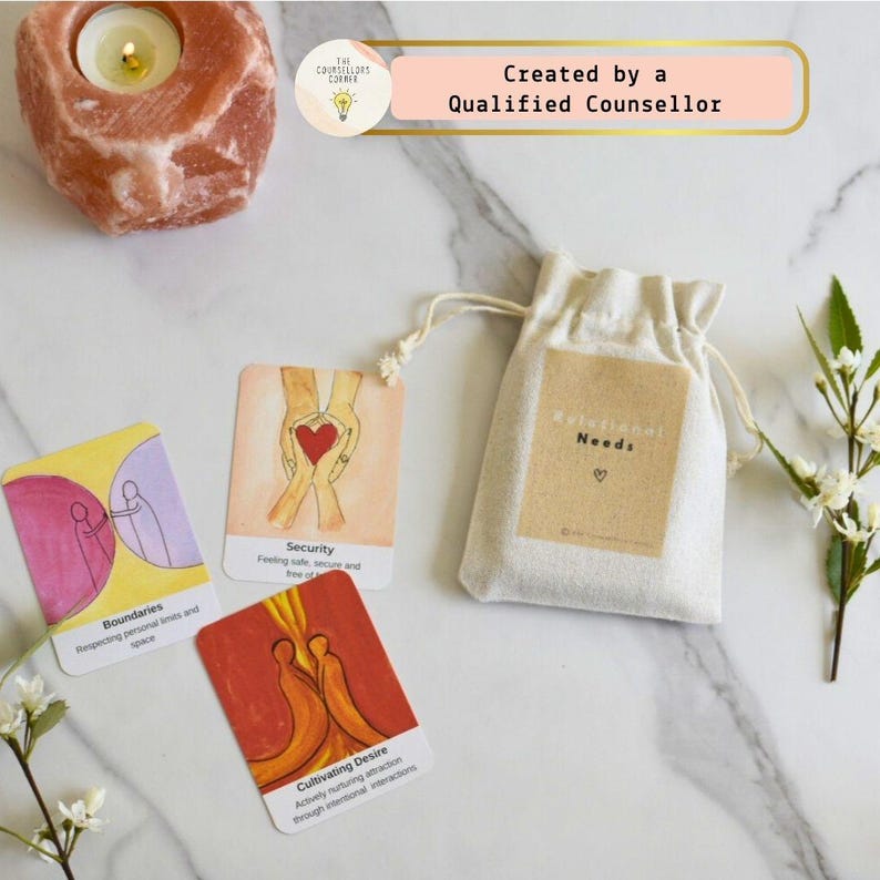 Relational Needs Card Deck, Relationship Therapy Cards, Couples Therapy ...