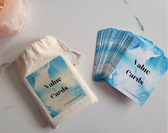 Core Values Cards - Etsy