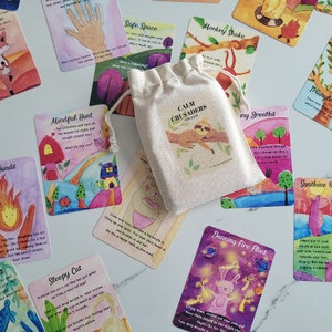 Calm Crusaders Card Deck, Nervous System Regulation, Coping Skills ...