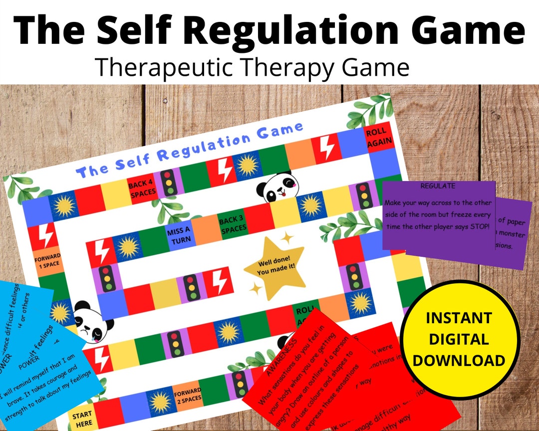 The Self Regulation Game, Therapy Game, Counsellor Resources, Therapist ...