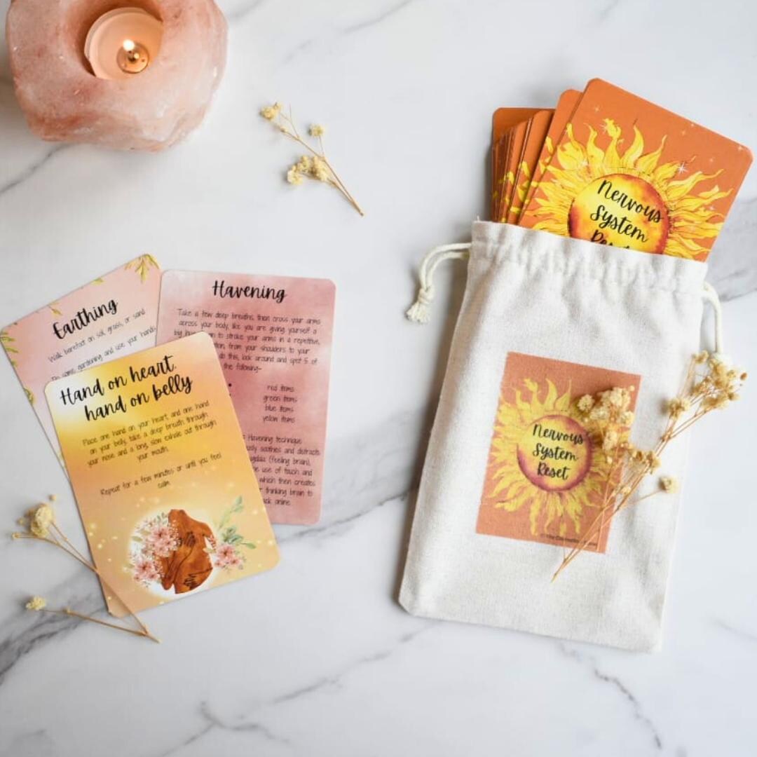 Nervous System Reset Card Deck - Etsy