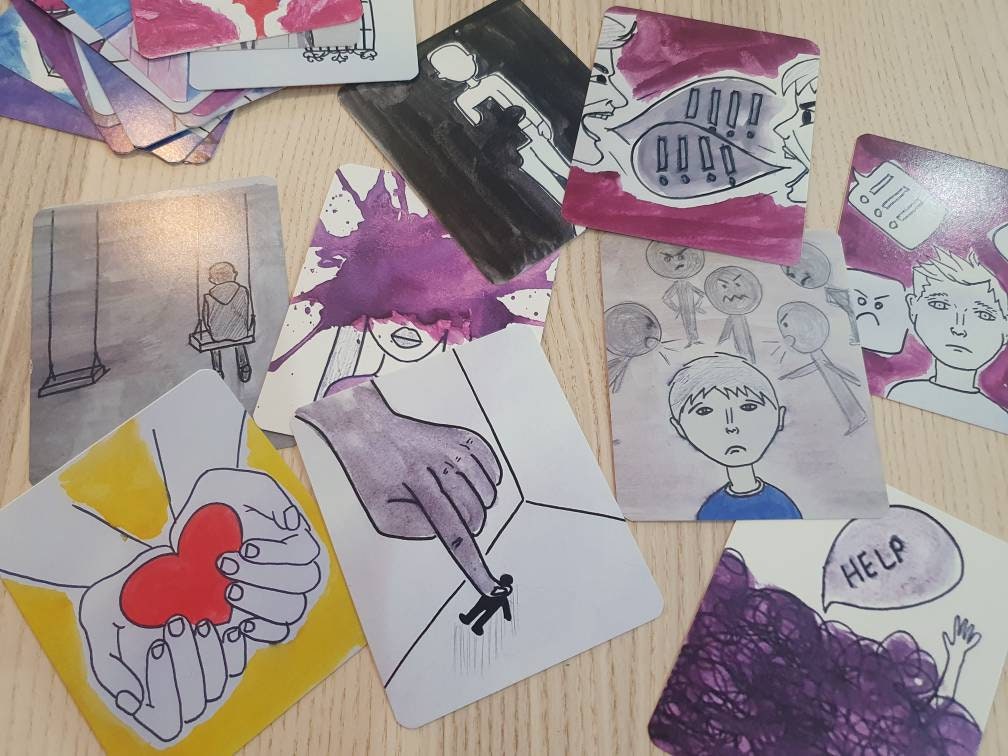 32 Adolescent Emotion Cards Teen Therapy Card Deck Emotions - Etsy