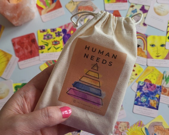 Human Needs Card Deck/ Therapy Cards/ Maslow's Hierarchy - Etsy