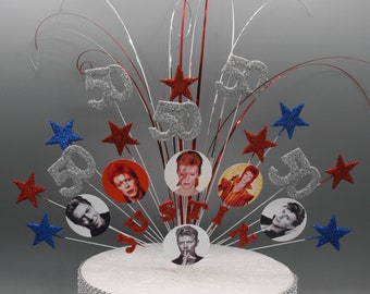 David Bowie Cake Topper - Etsy