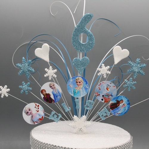Frozen Birthday Decoration Cake Topper Frozen Birthday - Etsy