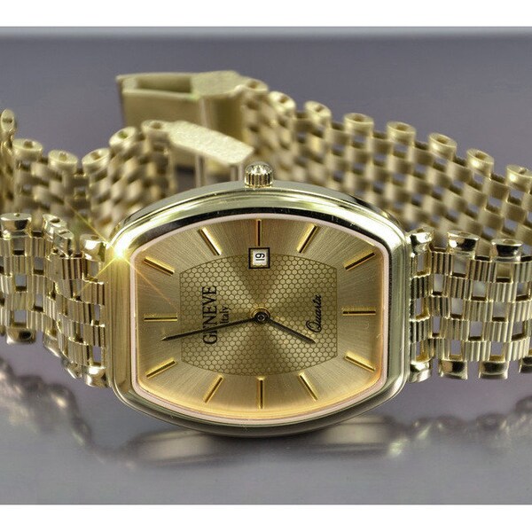 Solid Gold Watch - Etsy