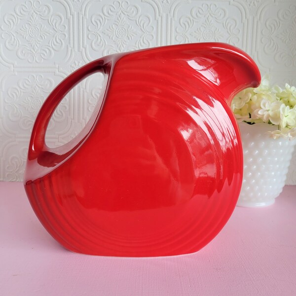 Fiestaware Pitcher - Etsy
