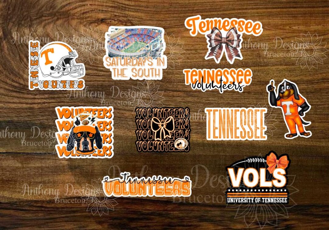 Tennessee Vinyl Stickers Set 3 - Etsy