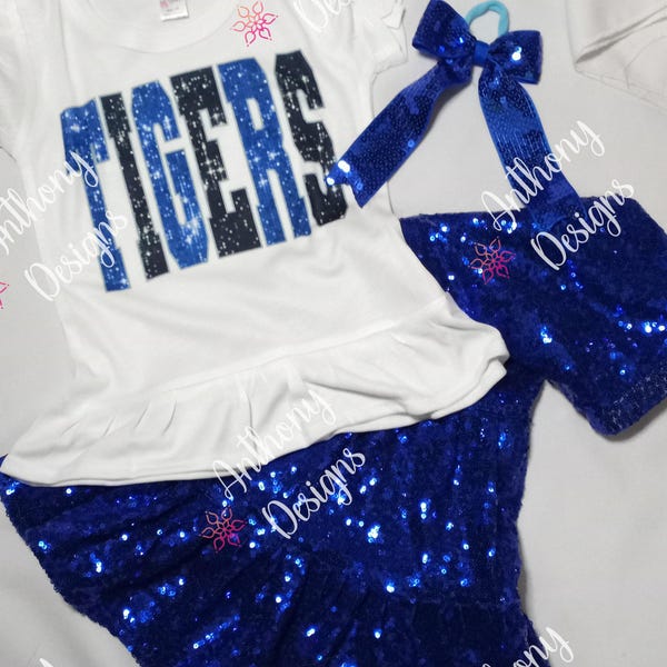 Sequin Tiger Shirt - Etsy